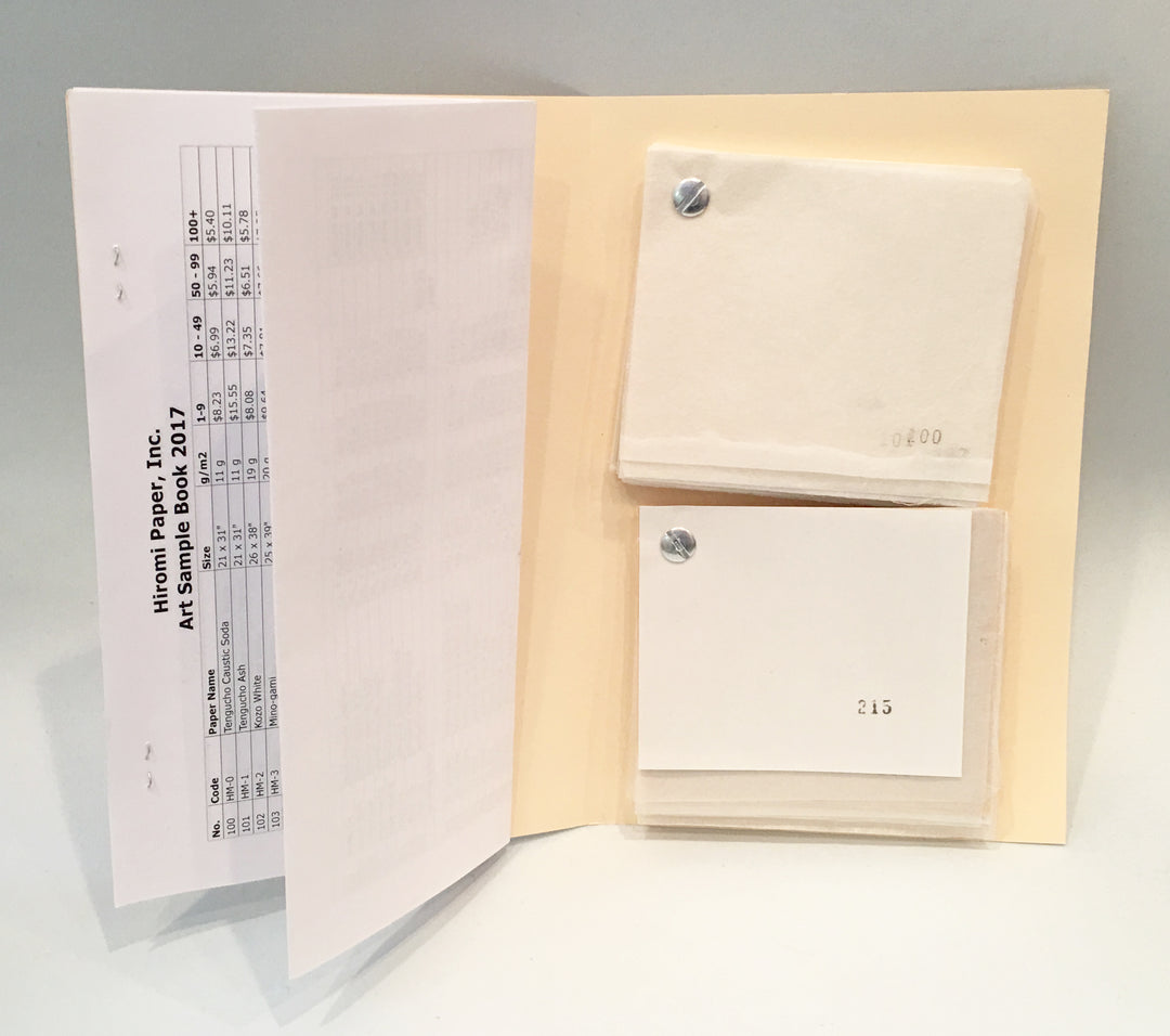 Art Sample Book – Hiromi Paper, Inc.